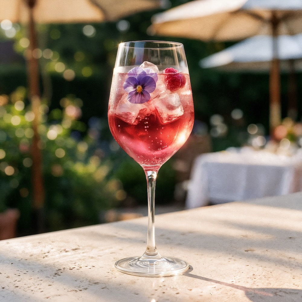 Rosé Hibiscus Spritz – CROSSIP